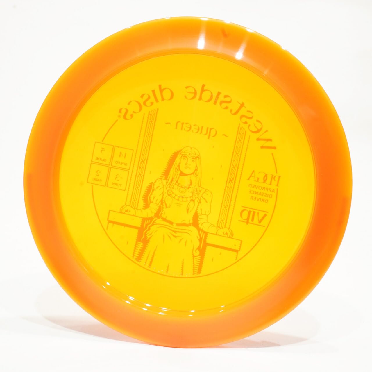 Westside Queen (VIP) Distance Driver Golf Disc, Pick Color/Weight [Stamp & Exact Color May Vary] Pink 173-174 Grams