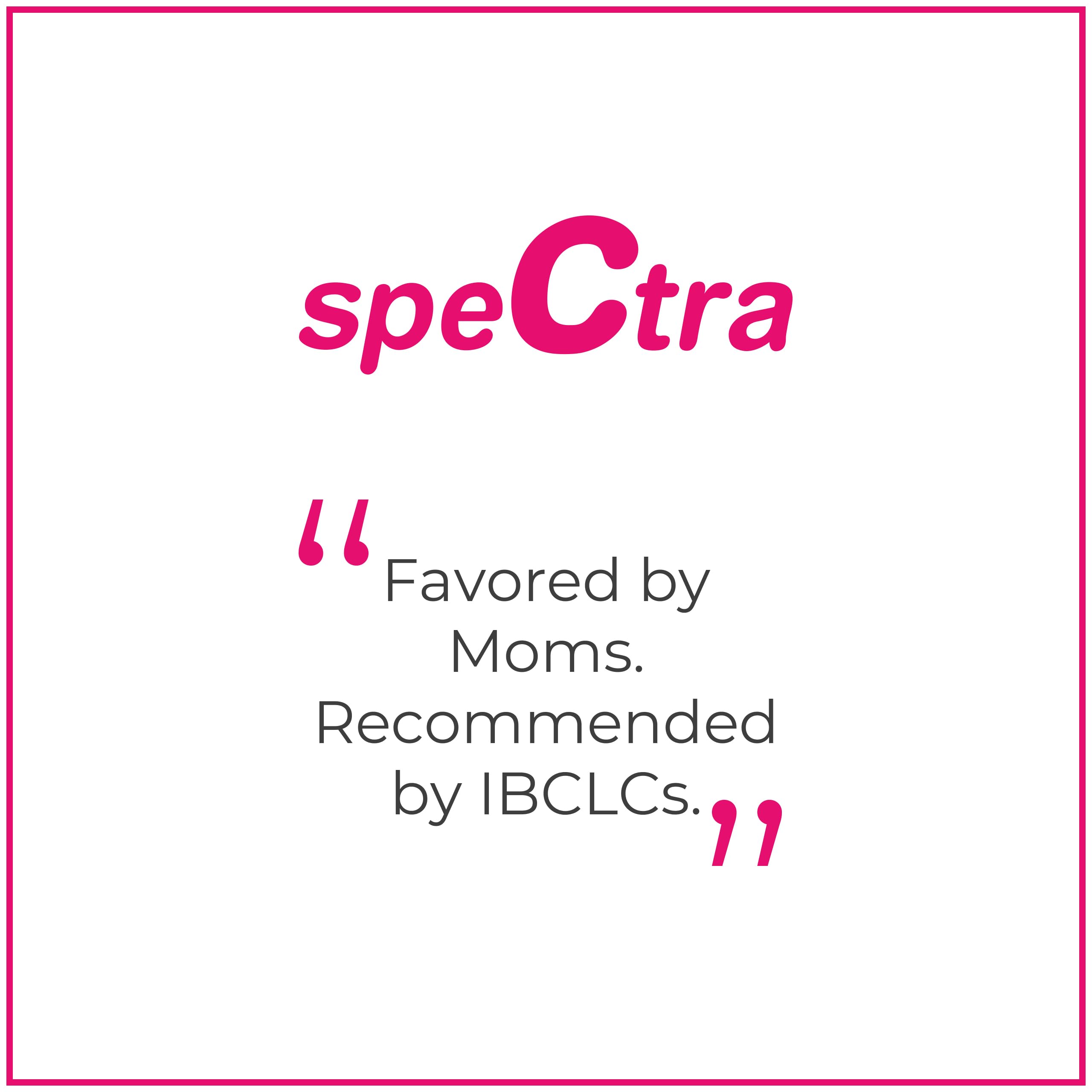 Spectra - Bottle Adapter for Narrow Baby Bottles - Compatible with Breast Shield for Spectra Milk Pump