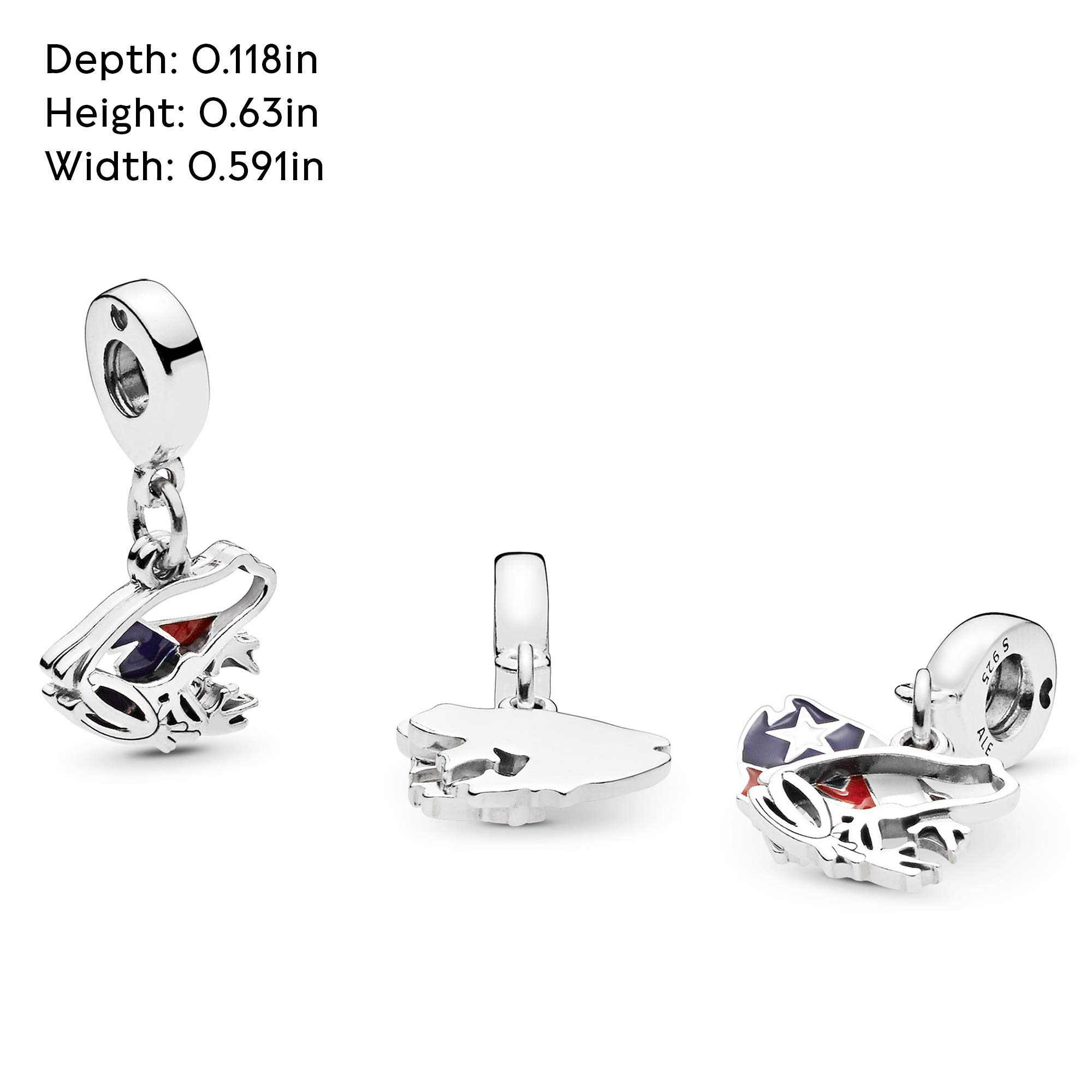 PANDORA Love Puerto Rico, Mixed Enamel