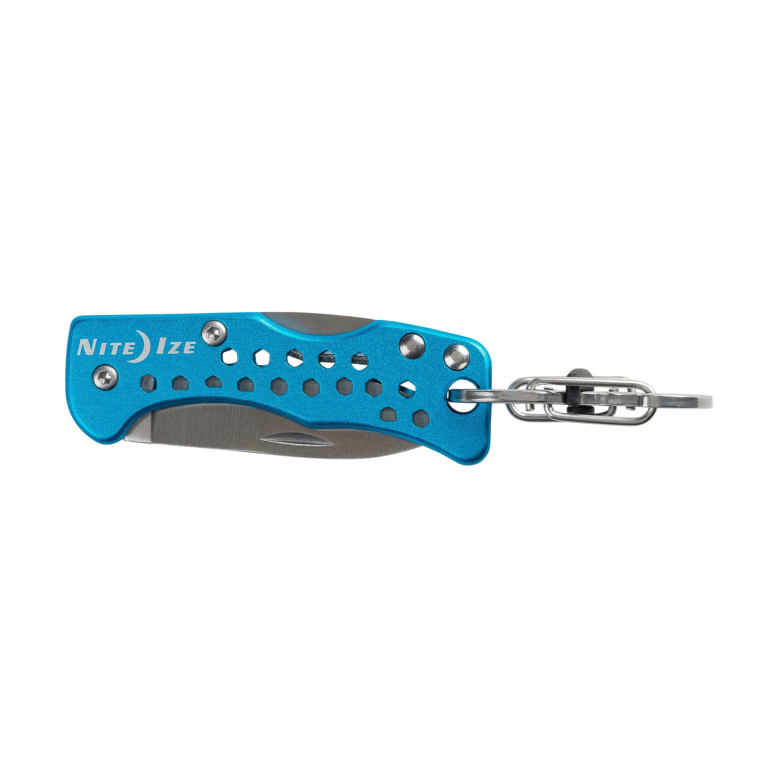 Nite Ize DoohicKey Keychain Knife, Folding Pocket Knife for Keychain, Orange,2 inch