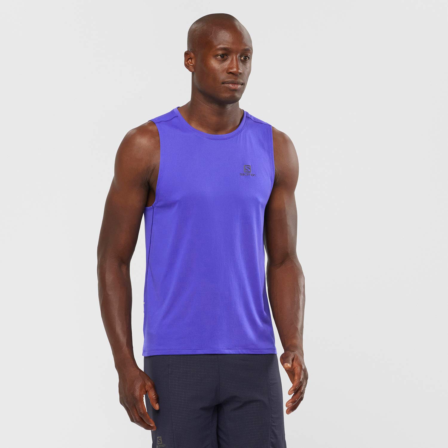 Salomon Men's Standard Tank, Clematis Blue, XL