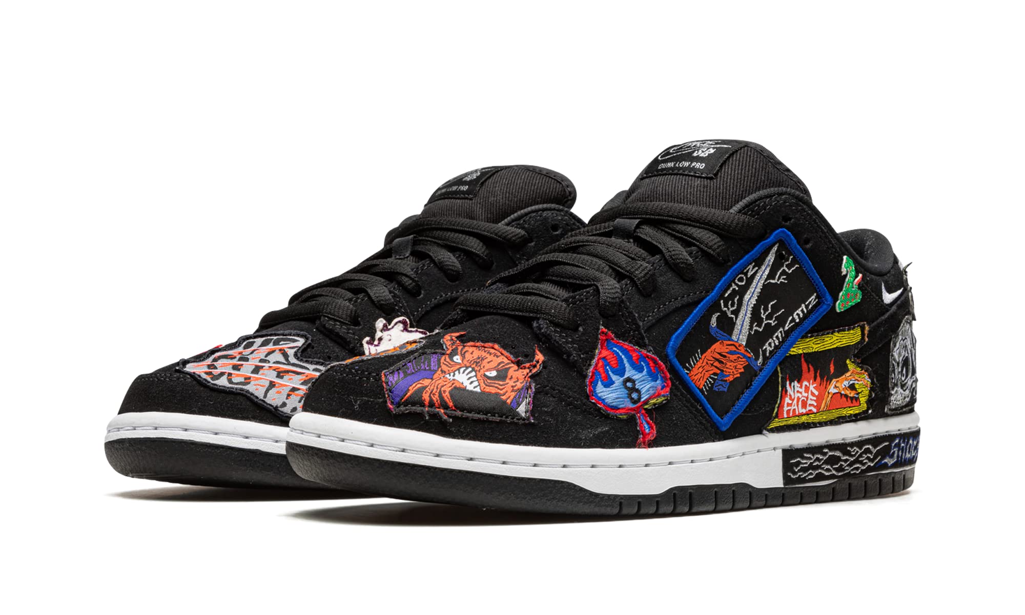 Nike Mens SB Dunk Low DQ4488 001 Neckface - Size 10.5