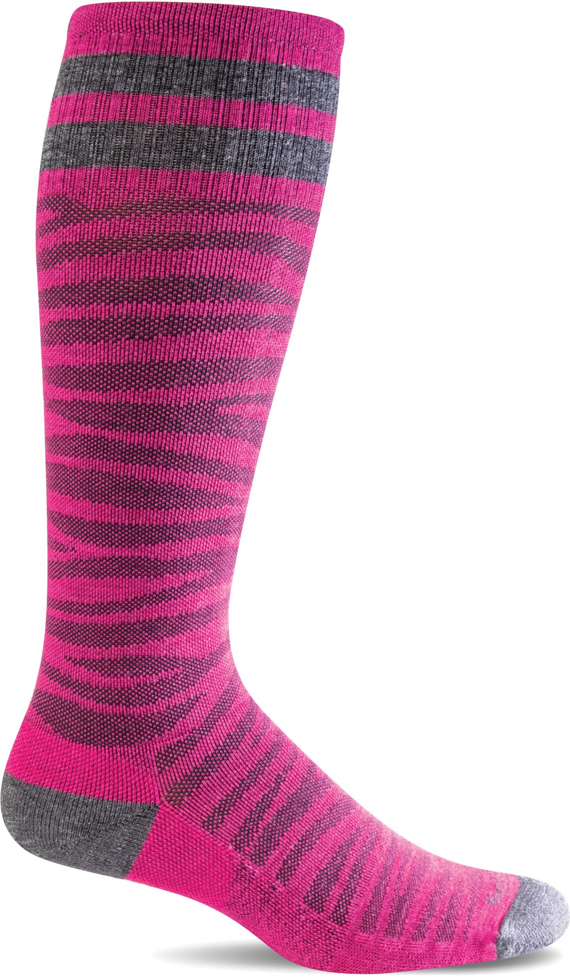 Sockwell Women's Tigress Firm Graduated Compression Sock, Azalea - M/L