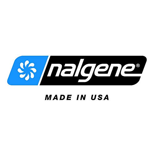 Nalgene HDPE Wide Mouth Water Bottle, Clear, 48 oz