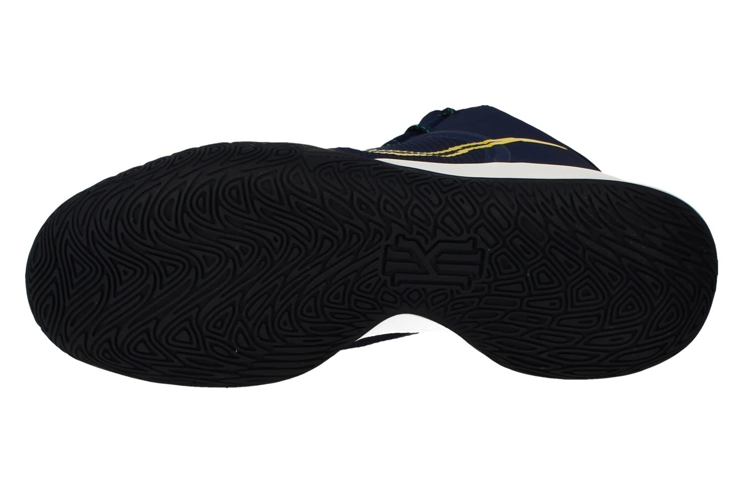 Nike Men's Kyrie Flytrap IV Basketball Shoe, Blue Void/Speed Yellow, 9.5 US