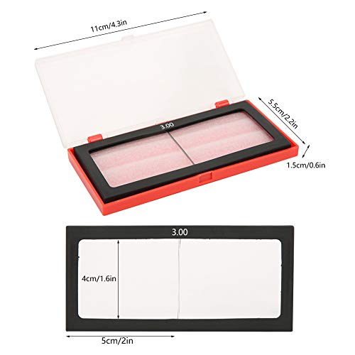 Welding Glass Magnifier Lens Automatic Darkening Filter Darkening Horizontal Eye-Protecting Welder Accessories 1.0/1.5/2.0/2.5/3.0 Diopter(3.0)