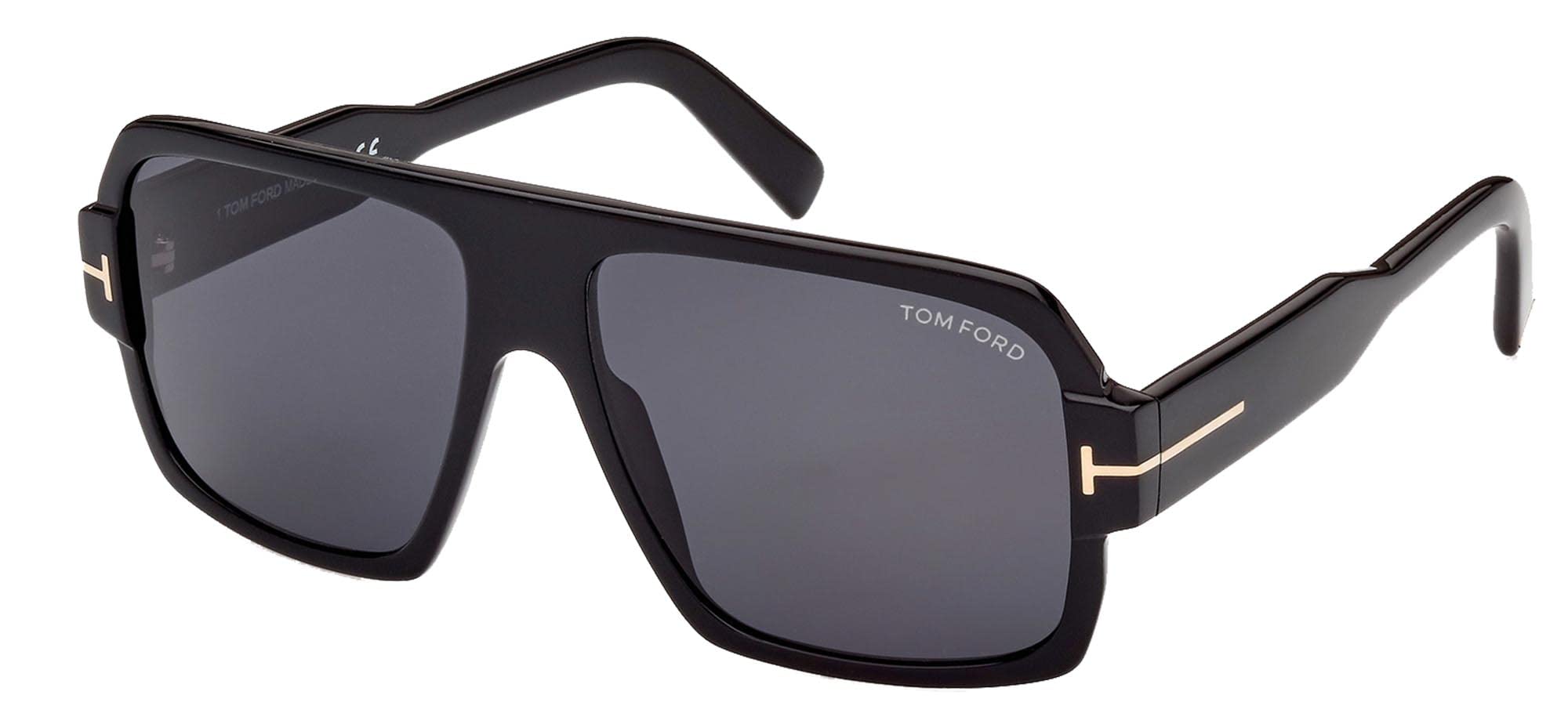 Tom Ford CAMDEN FT 0933 Shiny Black/Grey 58/15/145 unisex Sunglasses