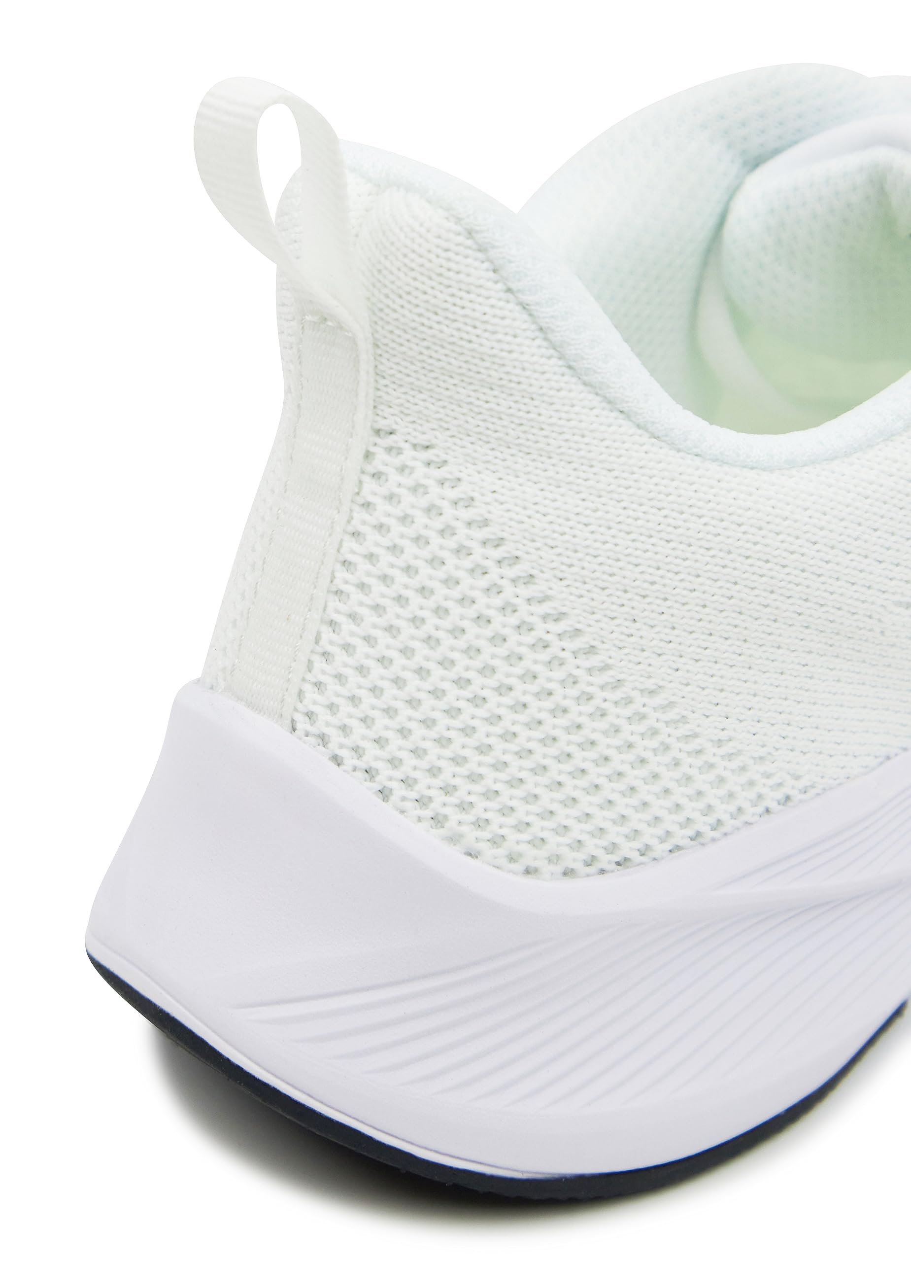 RBX Unisex Adult Athletic Shoe, Lightweight Breathable Knit Mesh Quick Drying Running Shoe, Cushioned Footbed Performance Training Sneaker Unisex Gym Shoe for Men, Women Cool White W6.5 / M5