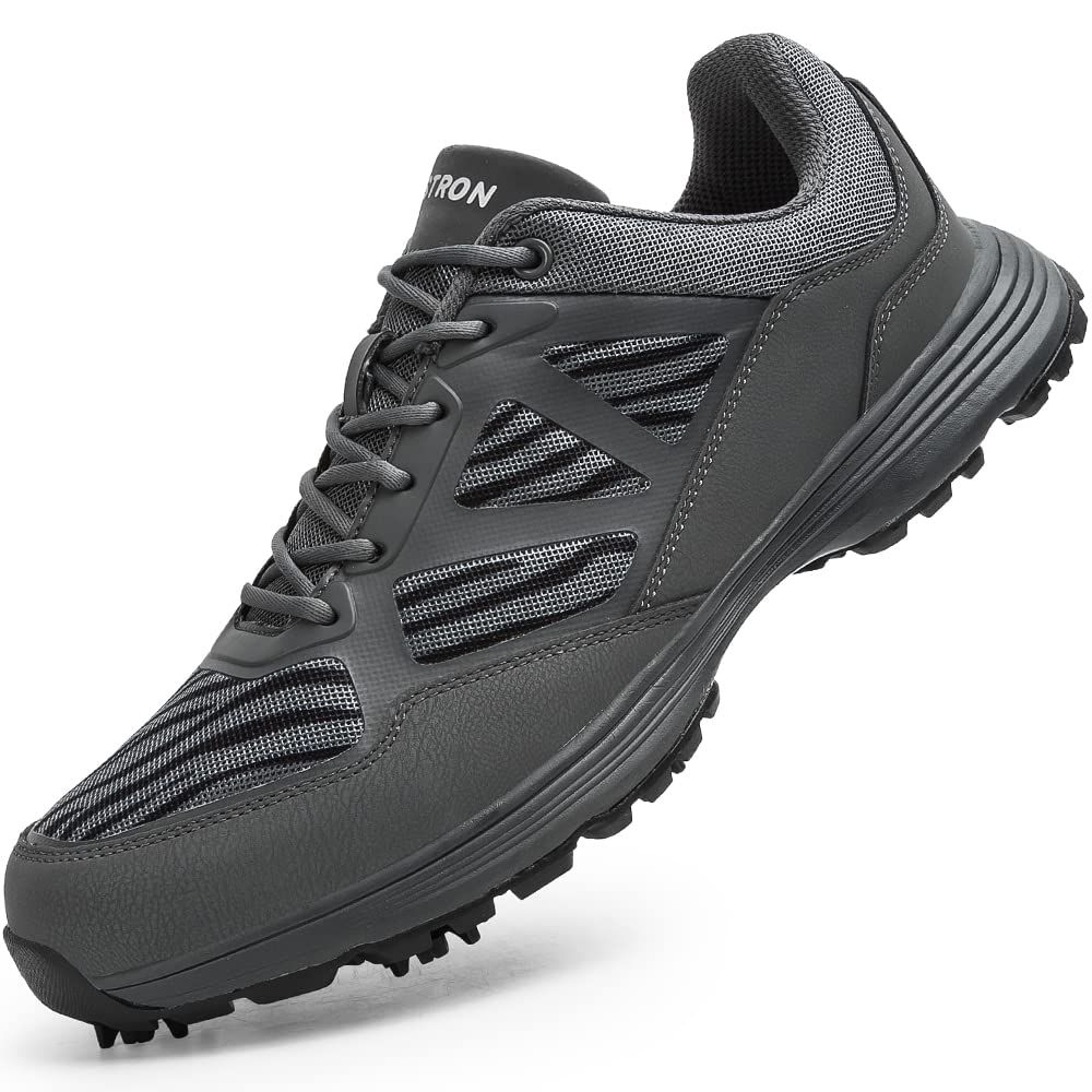 THESTRON Men Golf Shoes Spring Summer Breathable Spikeless Golf Training Sport Sneakers Big Size US 7-14 Golf Walking Shoes …
