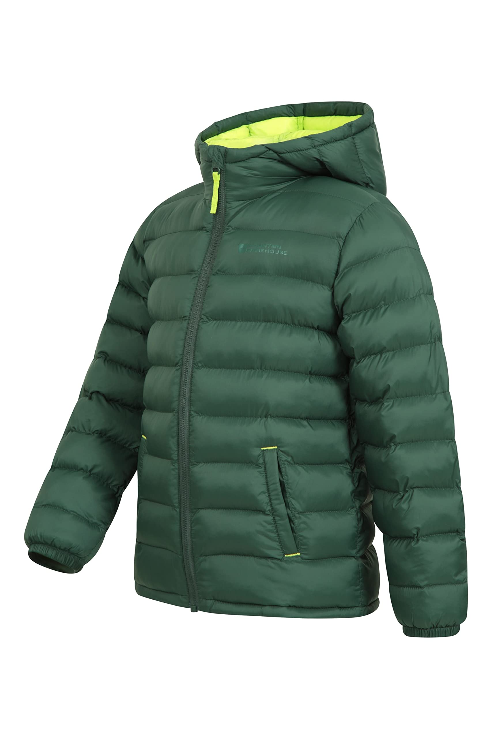 Mountain Warehouse Seasons Kids Padded Puffer Jacket - Boys & Girls Khaki 9-10 Years