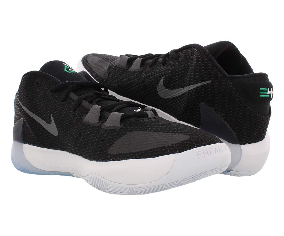 Nike Zoom Freak 1, Black / Black-white-lucid Green, 13.5 Women/12 Men