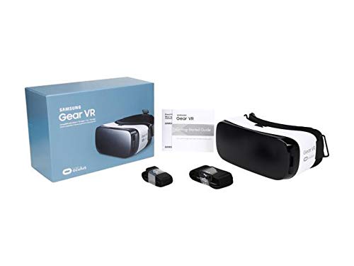 Samsung Galaxy 3D Gear VR (2015) by Oculus with Controller for - S6/S6 Edge/S7/S7 Edge/Note5 (Retail Packing Kit)