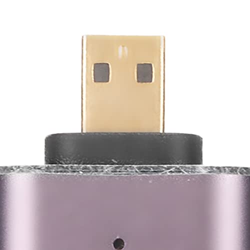 VINGVO Micro HD to HD Converter, Aluminum Alloy Female HD to Micro HD Adapter, Wide Applicability, Support 8K for Computers for Monitors
