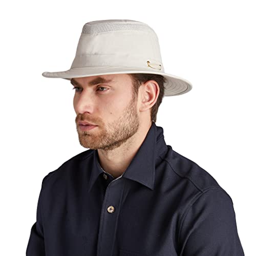 Tilley Standard LTM5 Airflo Medium Brim Recycled, Light Stone, 7 7/8