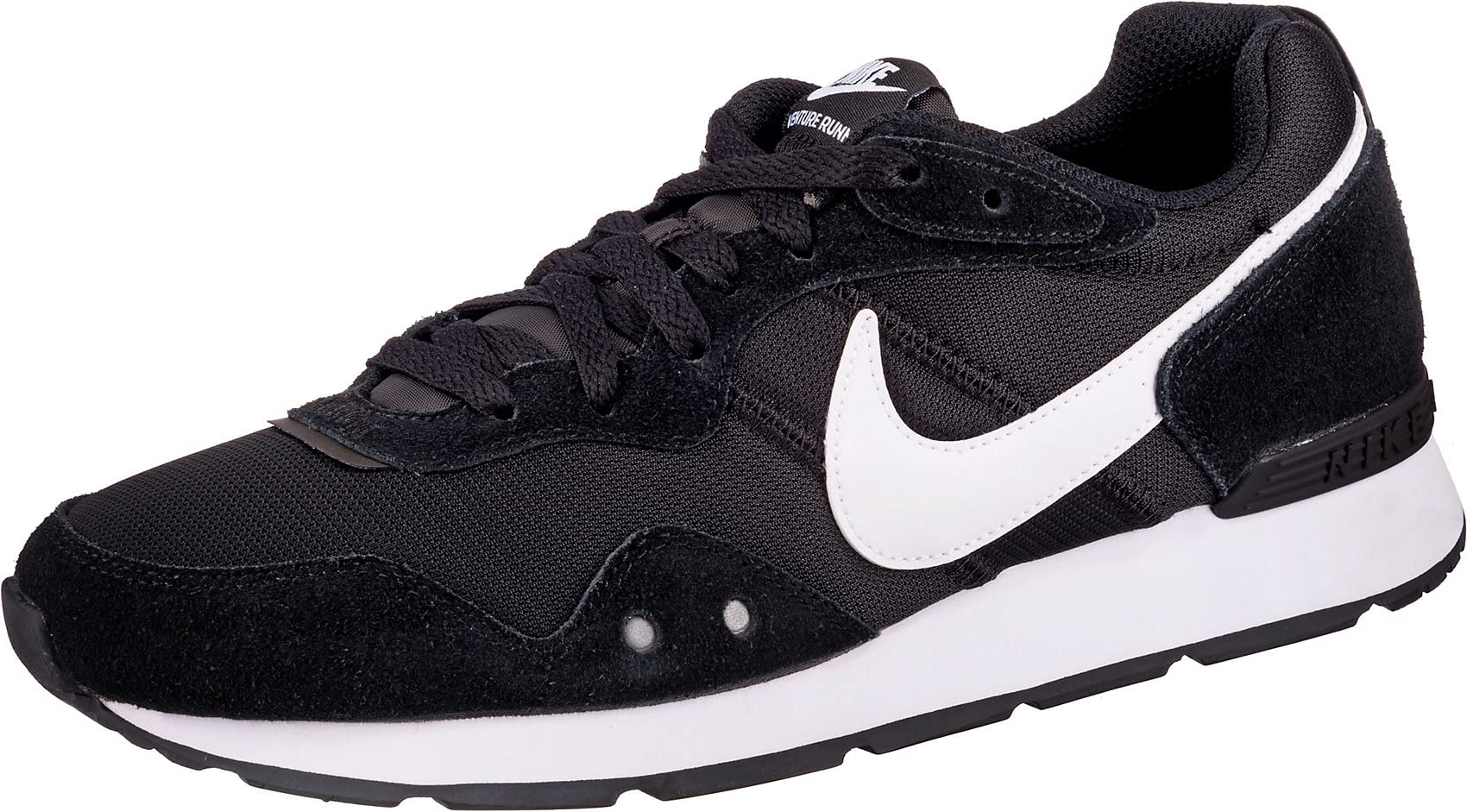 Nike Men's Sneaker, Black White Black, 11