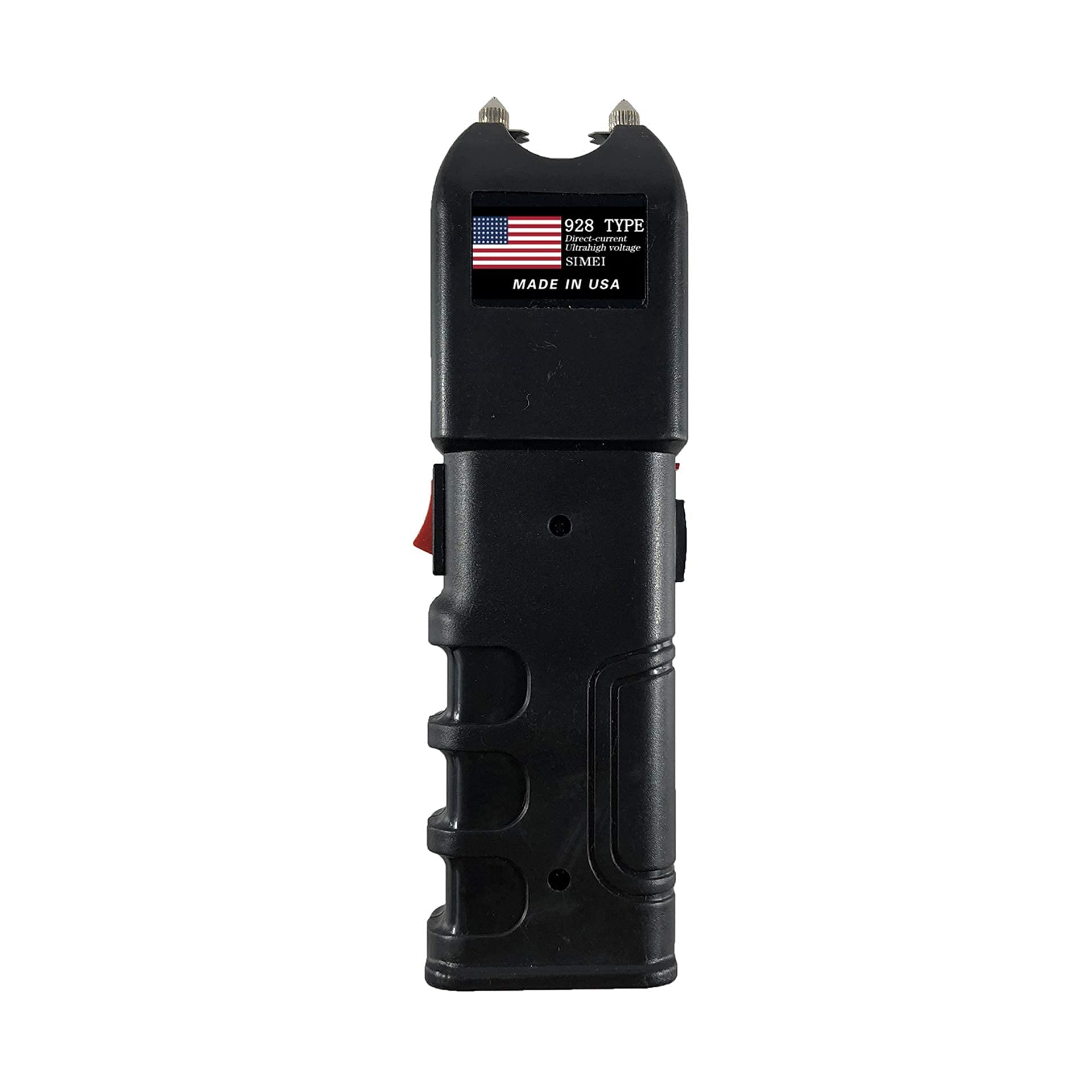 Stun Gun Rechargeable with LED Flashlight Powerful Heavy Duty Gun for Women or Men Self Defense