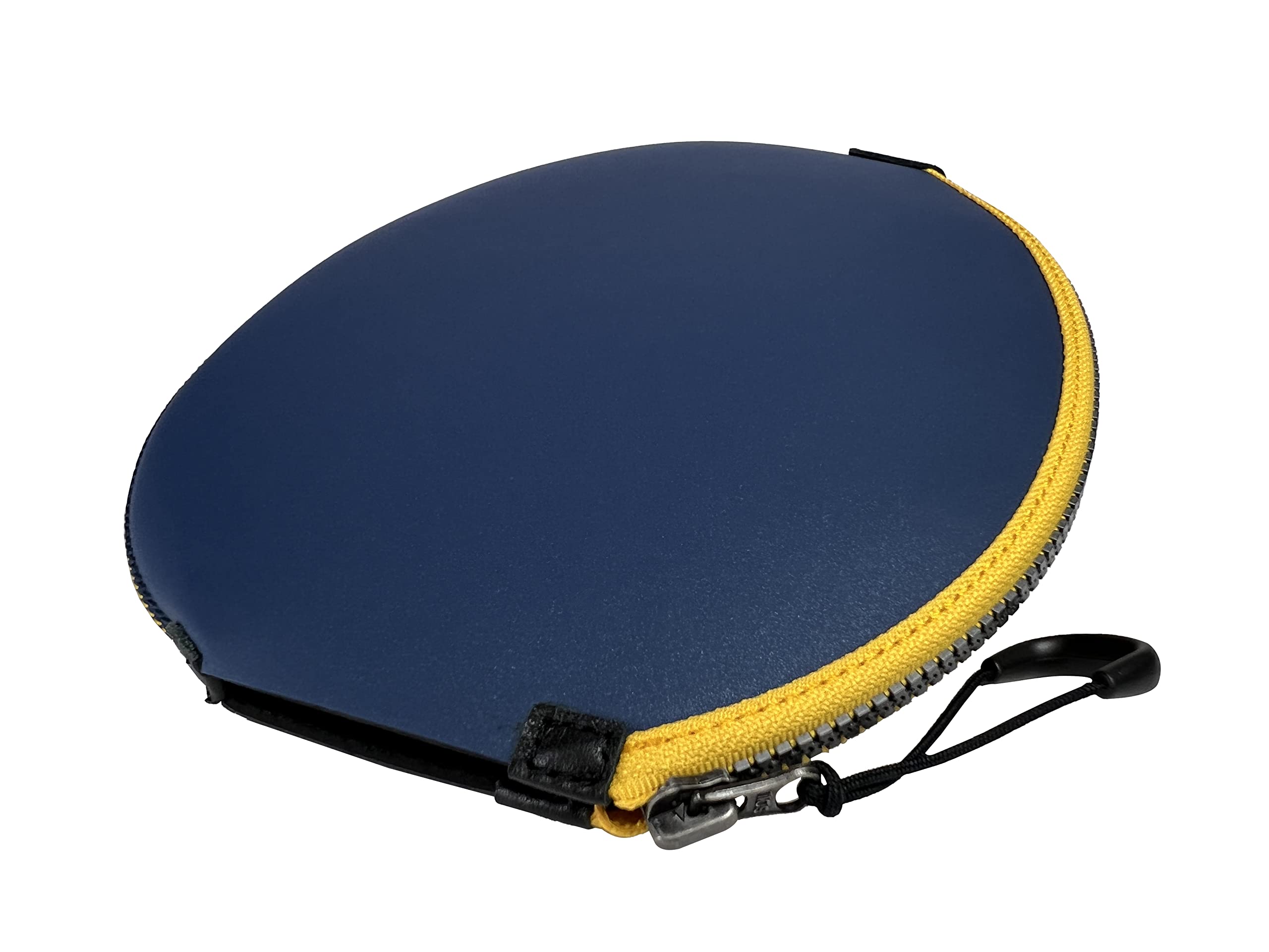 OneJoy Table Tennis Racket Cover, Ping Pong Paddle Cover, Table Tennis Bag Cover Sleeve for Single Ping Pong Racket Case with Zipper [ Navy] 7.3 inch x 6.3 inch (18.5cm x 16cm)