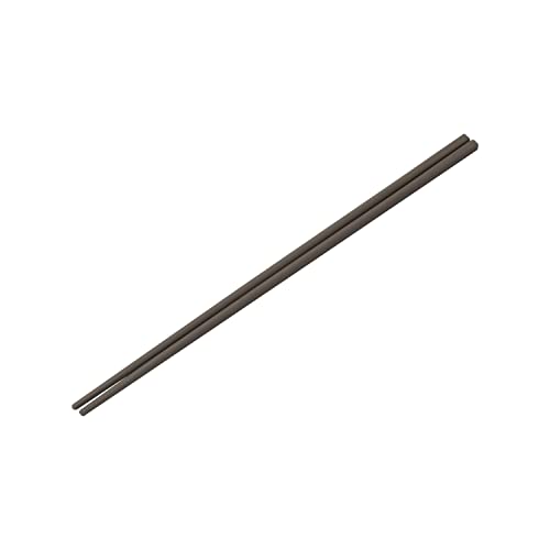 Pearl Metal Simple Use CC-1682 Chopsticks, Vegetable Chopsticks, 13.0 inches (33 cm), Silicone, Dishwasher Safe, W Gray