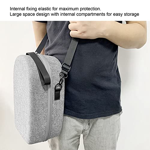 Yoidesu Hard Carrying Case for Oculus Quest 2 VR Gaming Headset, Portable VR Headset Storage Bag Travel Case with Shoulder Strap, VR Gaming Headset and Touch Controller Accessories