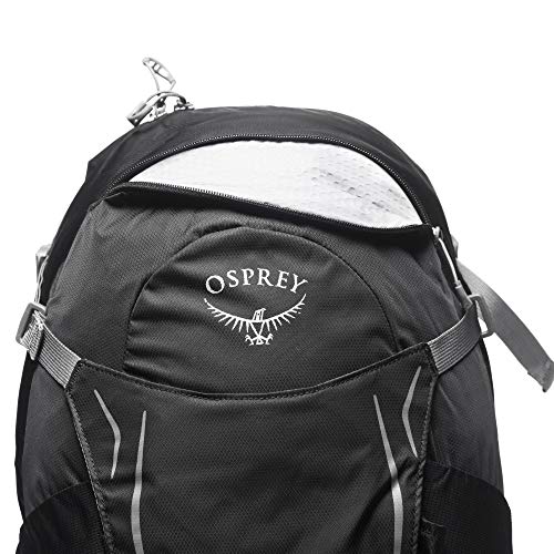 Osprey Hikelite 26L Unisex Hiking Backpack, Black