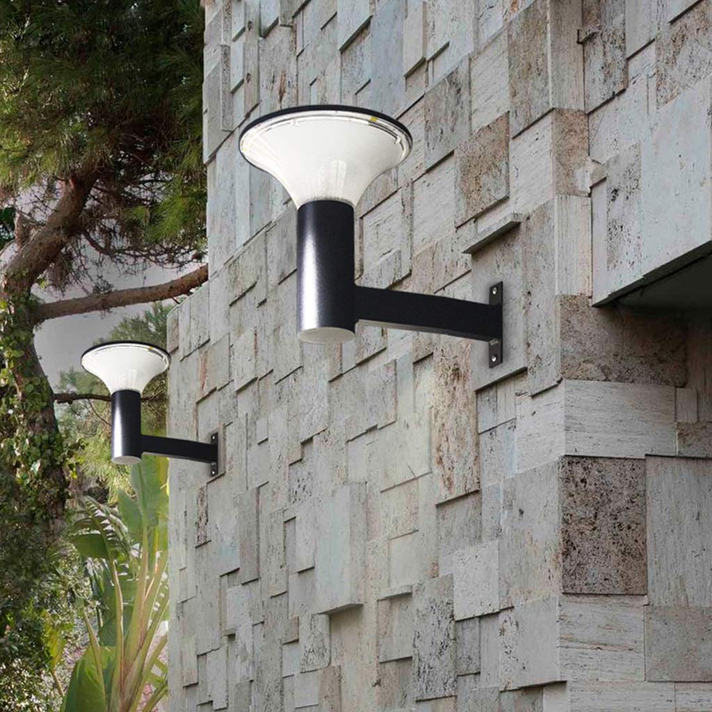Path Lights Solar Outdoor Lighting Solar Wall Light Outdoor Waterproof LED Modern Minimalist Style Garden Light Villa Door Light Home Terrace Outdoor Wall Lamp