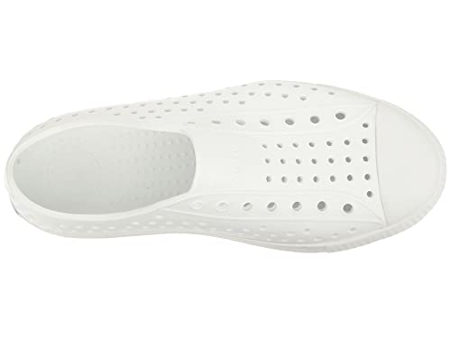 Native Shoes, Jefferson Child, Kids Lightweight Sneaker, Shell White/Shell White, 7 M US Toddler