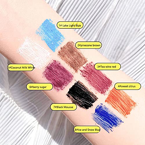 NC Color Mini Lower Mascara, Long-Lasting and Long-Lasting Curling Fine Brush Head