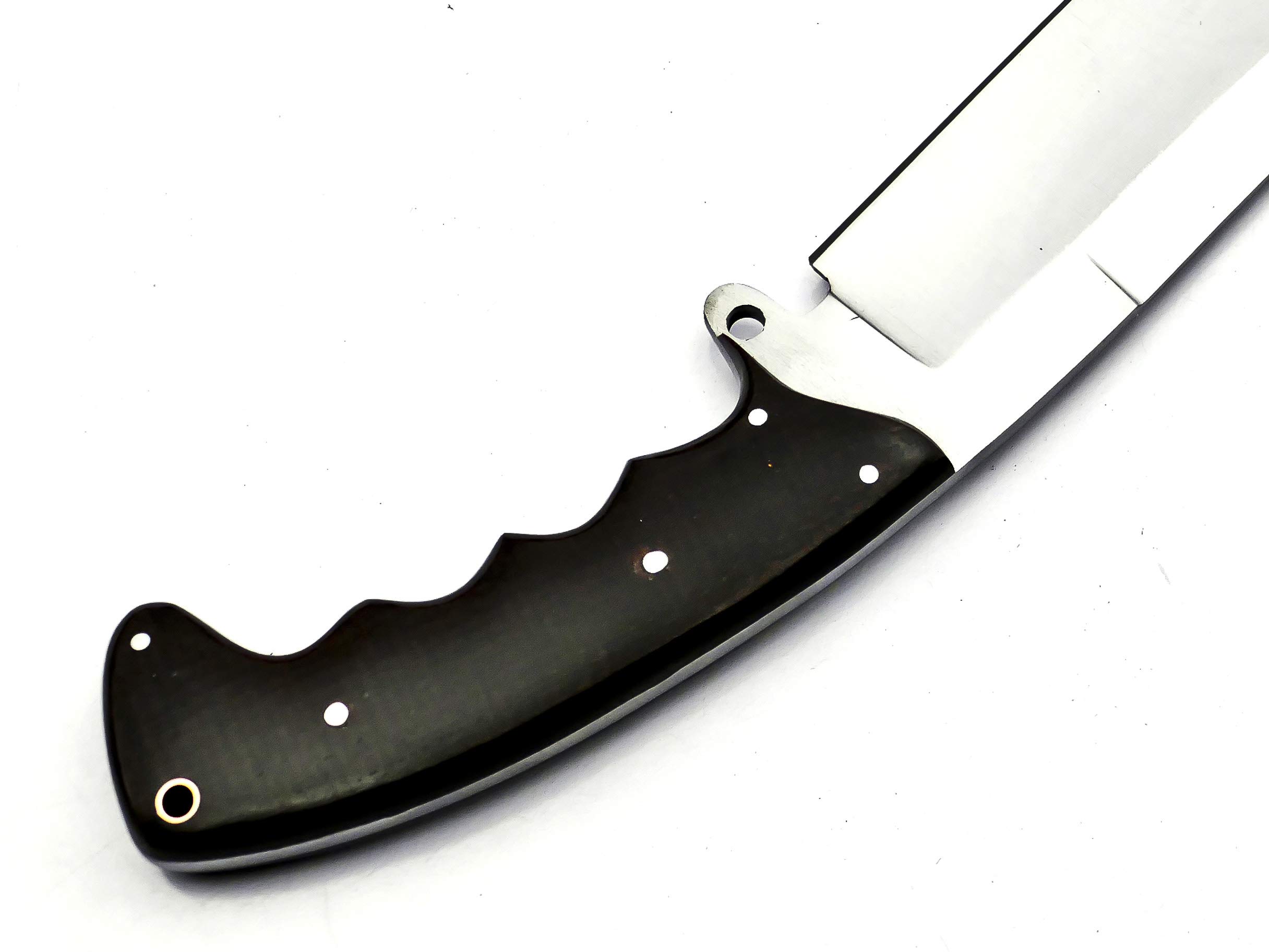 Nooraki 18" Handmade Machete Knife | Full Tang Hunting Knife Made Using Chrome Vanadium Stainless Steel, Camping knife with Micarta Handle and Leather Sheath