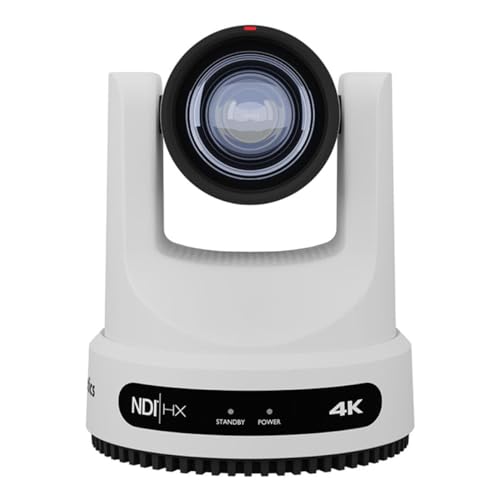 PTZOptics Move 4K 12X Optical Zoom Camera (White)