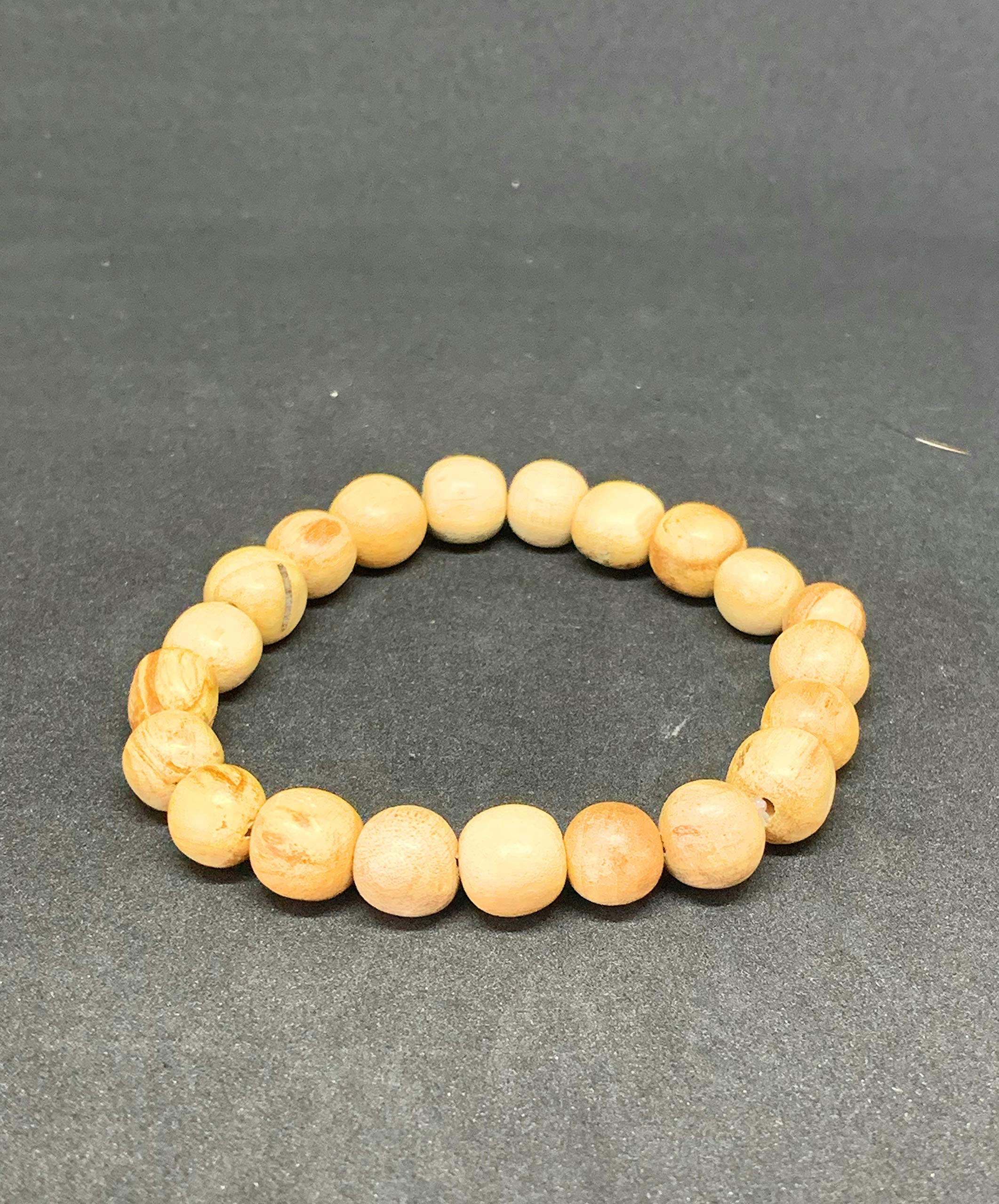 palo santo wood Bracelet hand-crafted made holy wood meditation relaxation