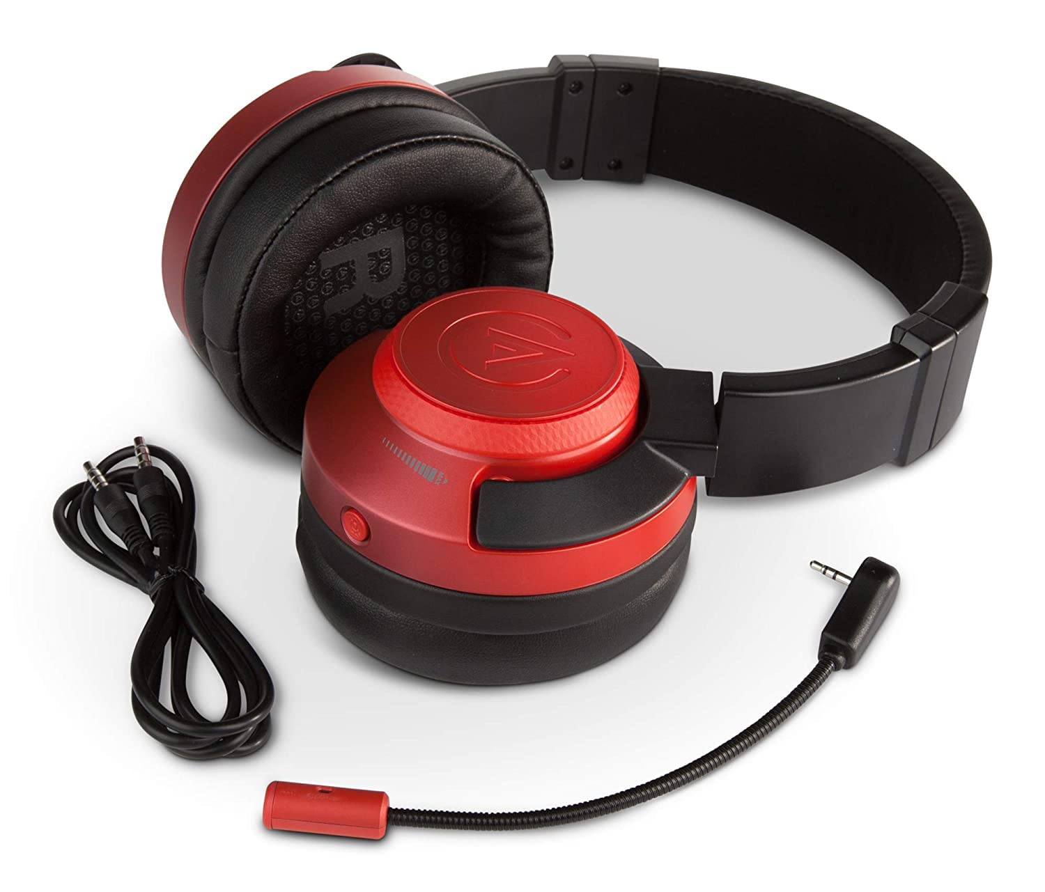 PowerA Fusion Wired Stereo Gaming Headset with Mic for PlayStation 4, Xbox One, X, Xbox One S, Xbox 360, Nintendo Switch, PC, Mac, VR, Android, and iOS - Crimson Fade - Xbox 360; Xbox