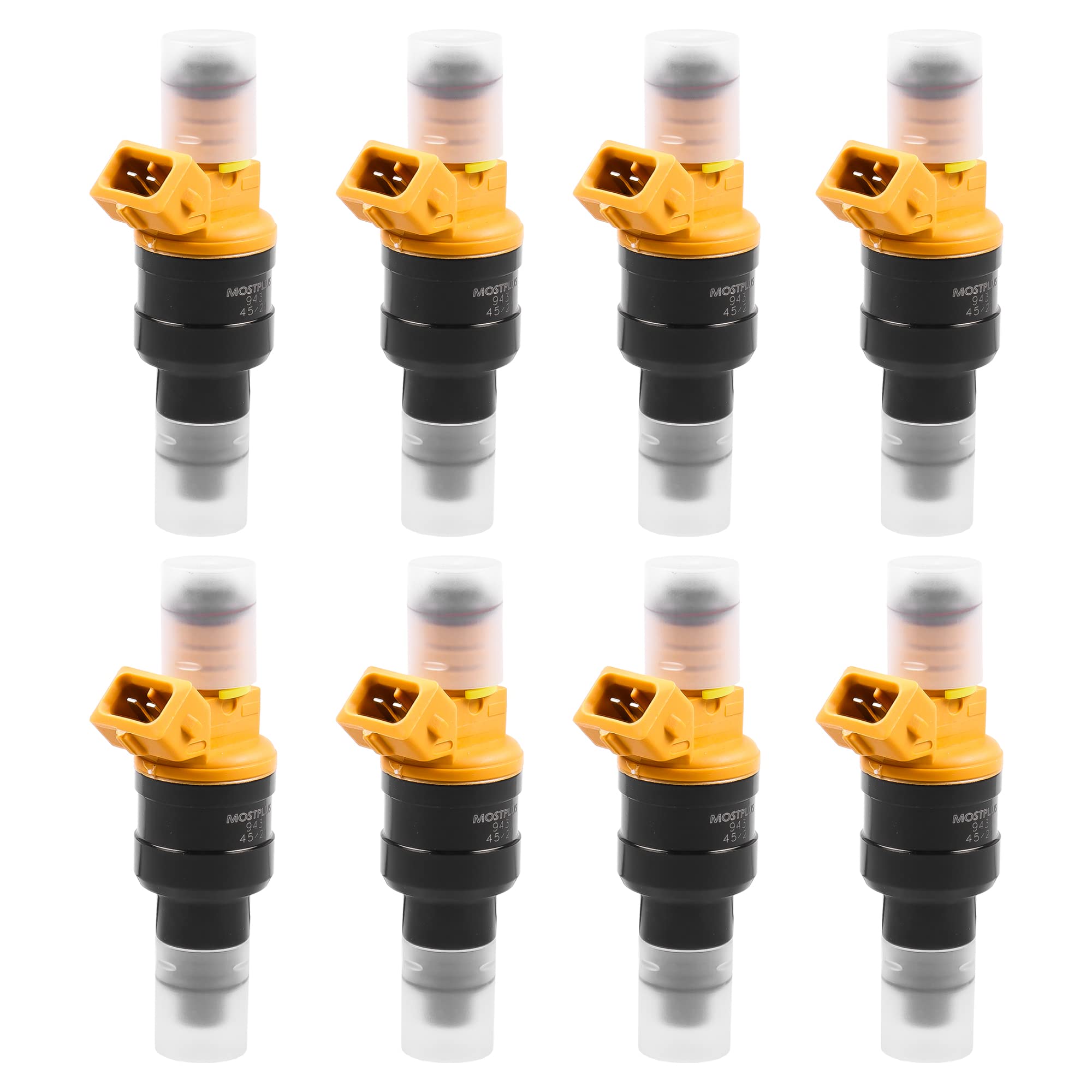 MOSTPLUS Flow Matched Fuel Injectors Compatible with Ford 4.6 5.0 5.4 5.8 Replaces 0280150943 (Set of 8)