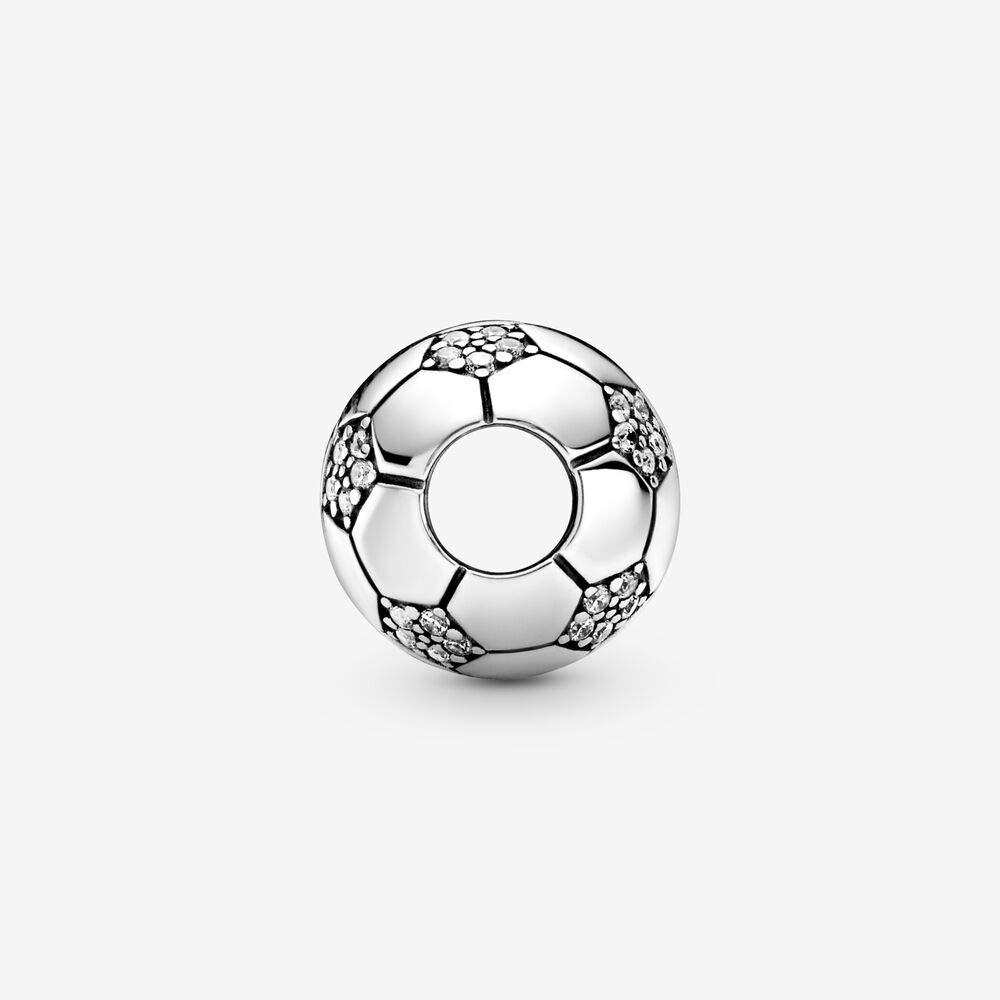 PANDORA Sparkling Soccer, Clear CZ