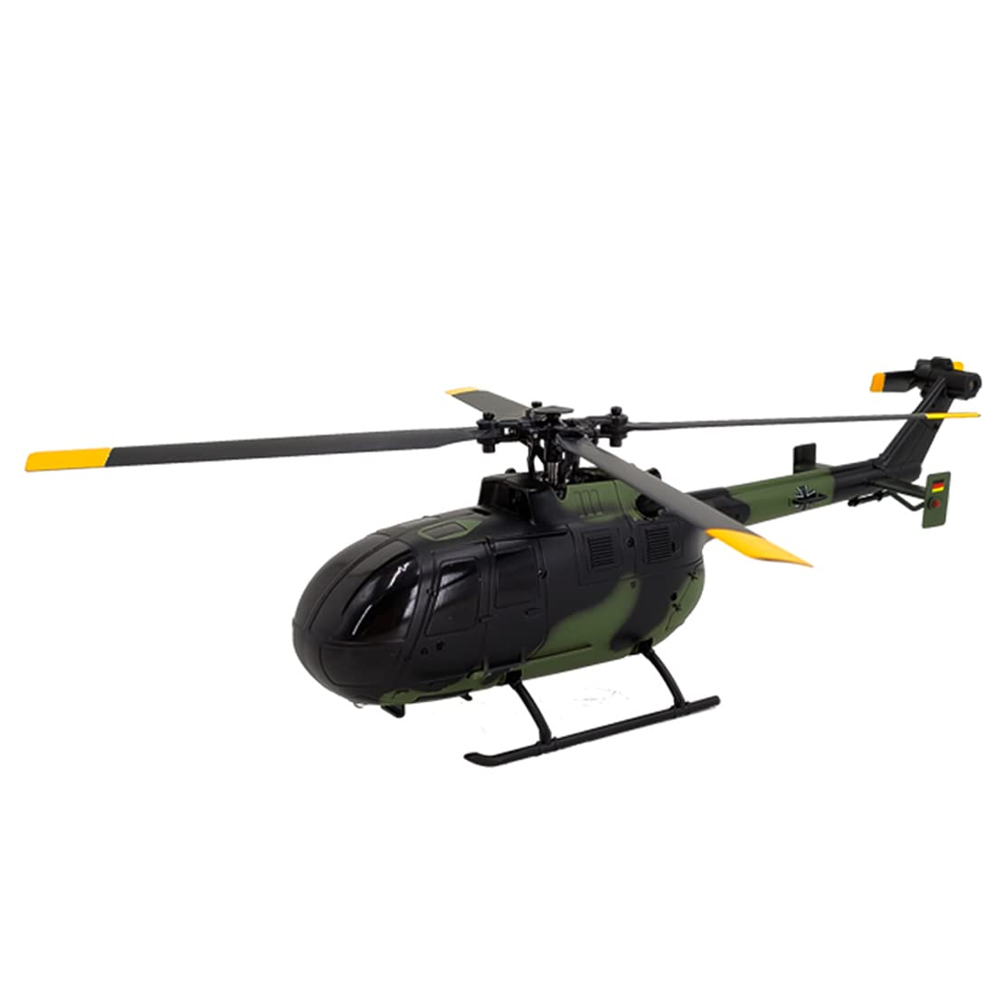 MOYRETTY 1/18 4CH 2.4G RC Helicopter Model for Beginners, Remote Control Stunt Helicopter (RTF Version)