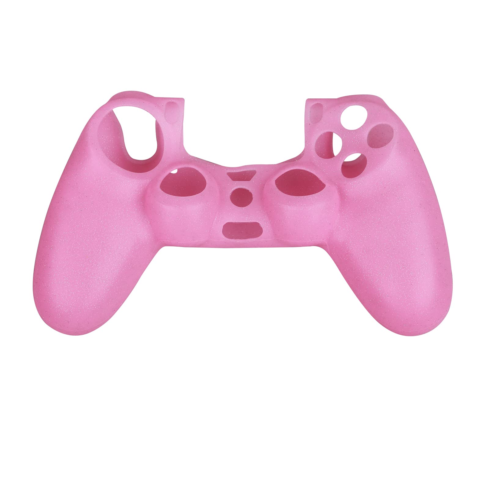 ROTOMOON PS4 Glitter Silicone Controller Skins with 8 Thumb Grips & L2 R2 Trigger Protector, Sweat-Proof Anti-Slip Controller Cover Skin Protector Compatible with Playstation 4 Slim/Pro Controller