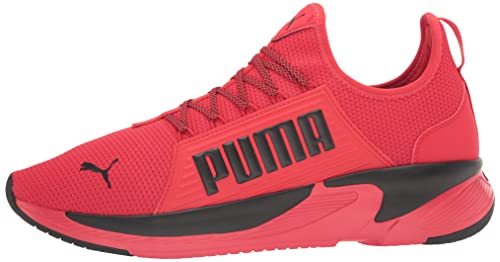PUMA Men's SOFTRIDE PREMIER SLIP-ON Sneaker, High Risk Red-Puma Black, 10.5