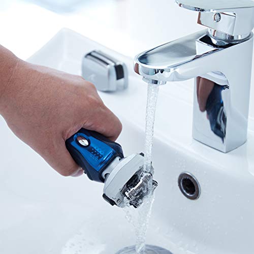 Panasonic Arc4 Electric Razor for Men with Pop-Up Beard Trimmer, 4-Blade Foil Cutting System, Flexible Pivoting Head, Hypoallergenic, Wet/Dry Electric Shaver – ES8243AA