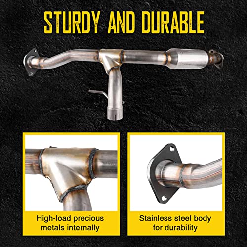 Prolenz 2PSC Stainless Steel Catalytic Converter for Expedition 2007-2013, F150 2009-2010, Navigatorā2007-2013(EPA Compliant)
