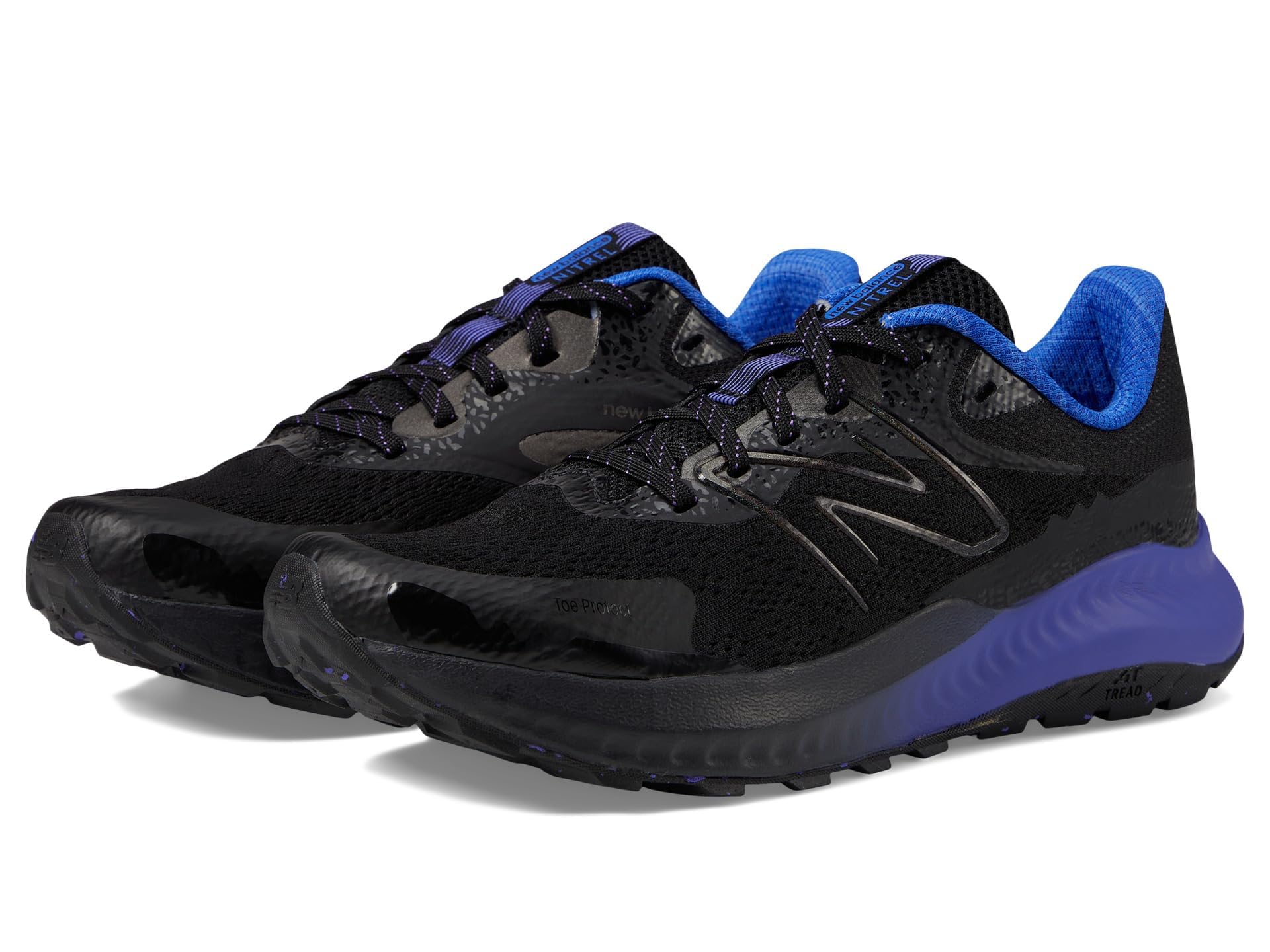 New BalancewomensDynasoft Nitrel V5Black/Electric Indigo/Marine Blue7.5
