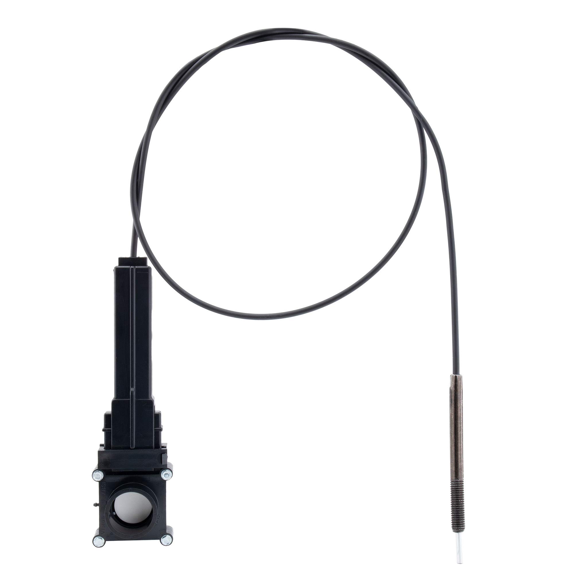RecPro RV 1-1/2" Waste Valve | Holding Tank Termination Valve | 6-ft Release Handle