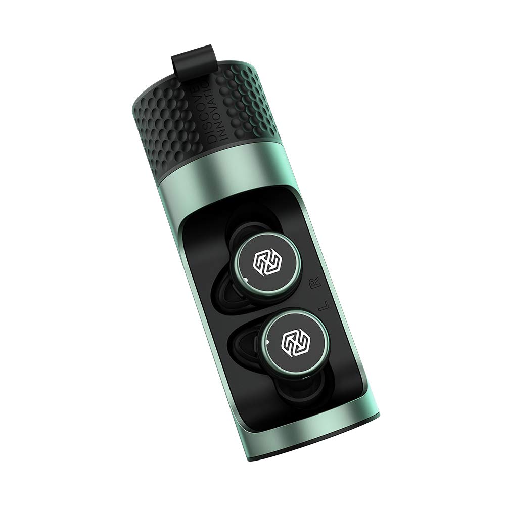 Nillkin Comfortable Wireless Earbuds, True Wireless Earbuds Bluetooth 5.0 65 Hours Battery Life with Charging Case Bluetooth Headphones Mic True Wireless Headphones Deep Bass for Sport S21 Ultra