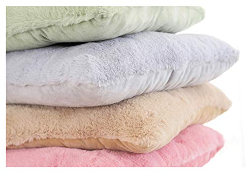 Tourequi Warm Nonslip Plush Wearproof Seat Cushions Thicken Office Winter Stool Pads (Pink)