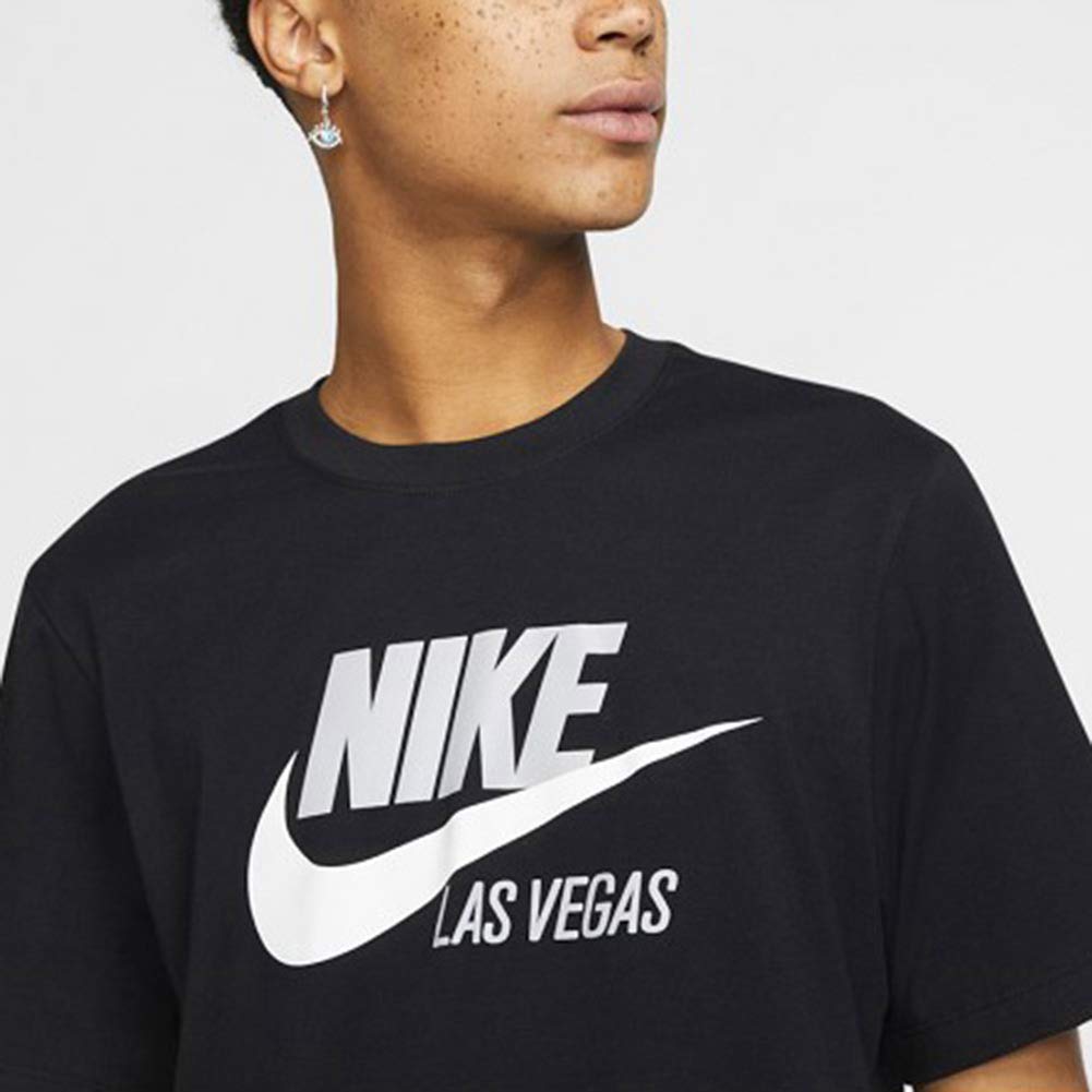Nike NSW City Las Vegas T-Shirt Men's CW0749-010 Size L Black