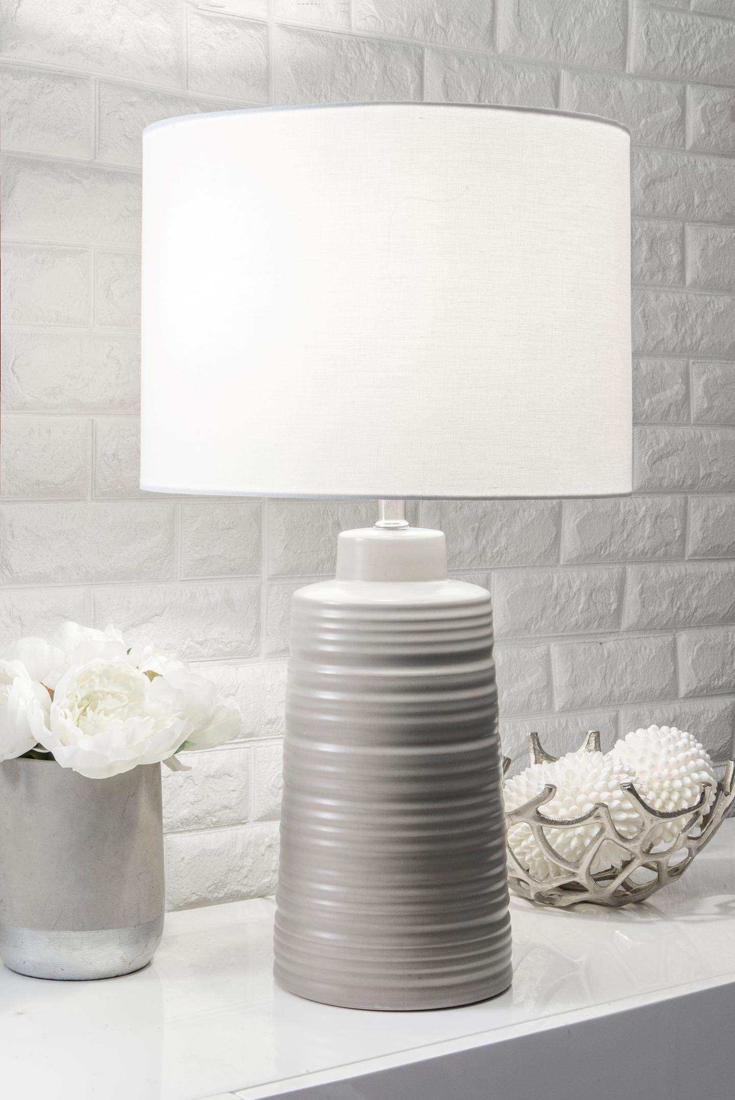 nuLOOM Alexandria 27" Ceramic Table Lamp