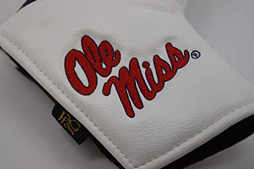 PRG Americas NCAA Mississippi Old Miss Rebels Ole MissBlade Putter Cover, White