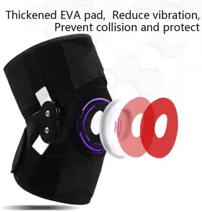 ZCAREPHARMA Knee Brace for Knee Pain Relief | Neoprene Knee Brace for Working Out, Running, Injury Recovery |