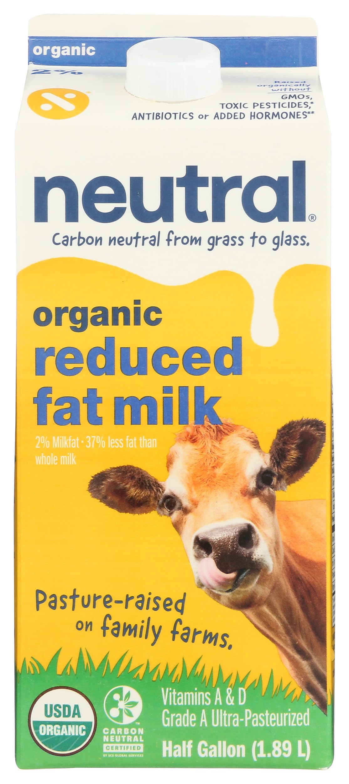 Neutral Organic 2% Milk, 0.5 GL