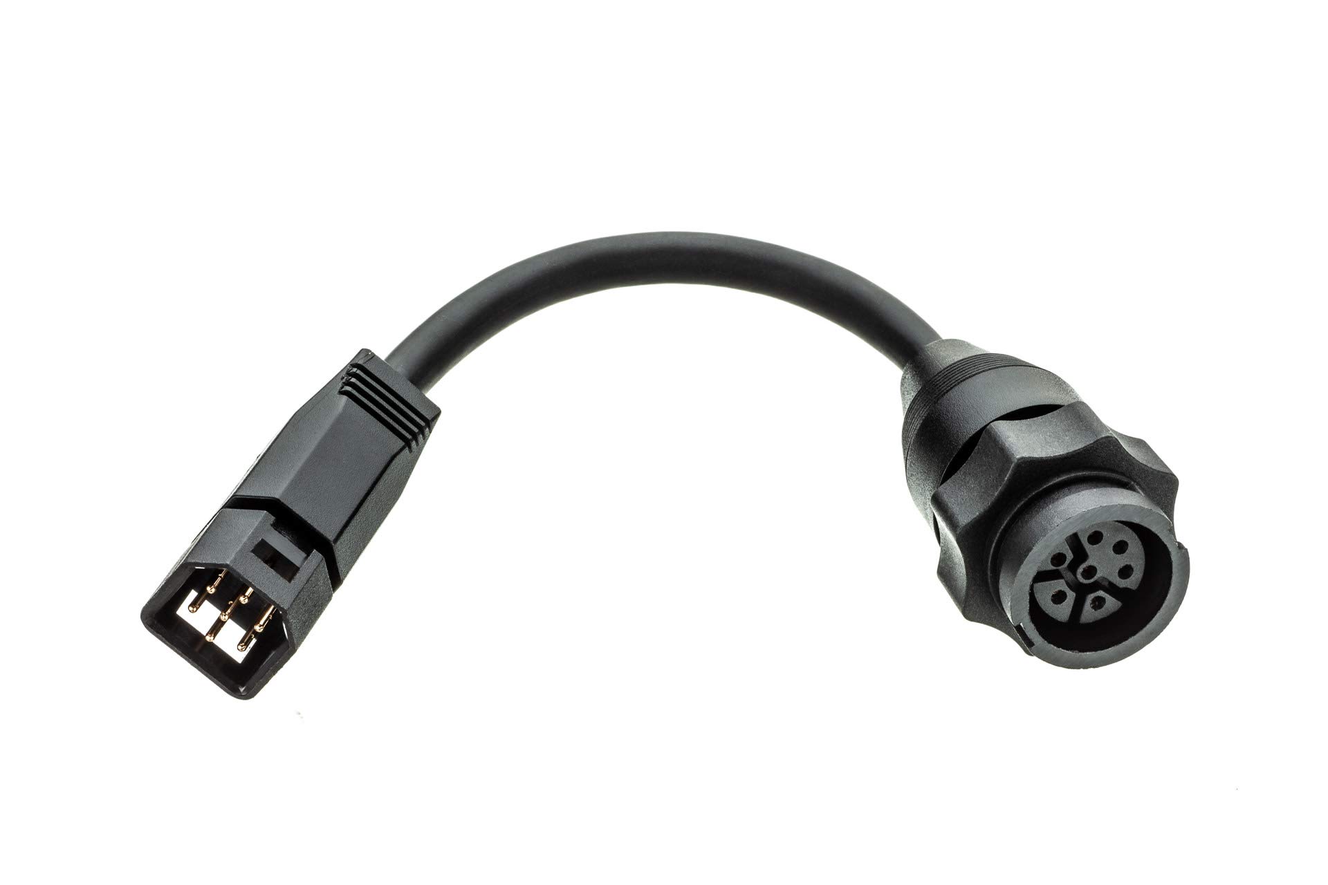 Motorguide Tour Series Sonar Ready Vexilar 3-Pin Sonar Adapter, Blue and Gray Finish