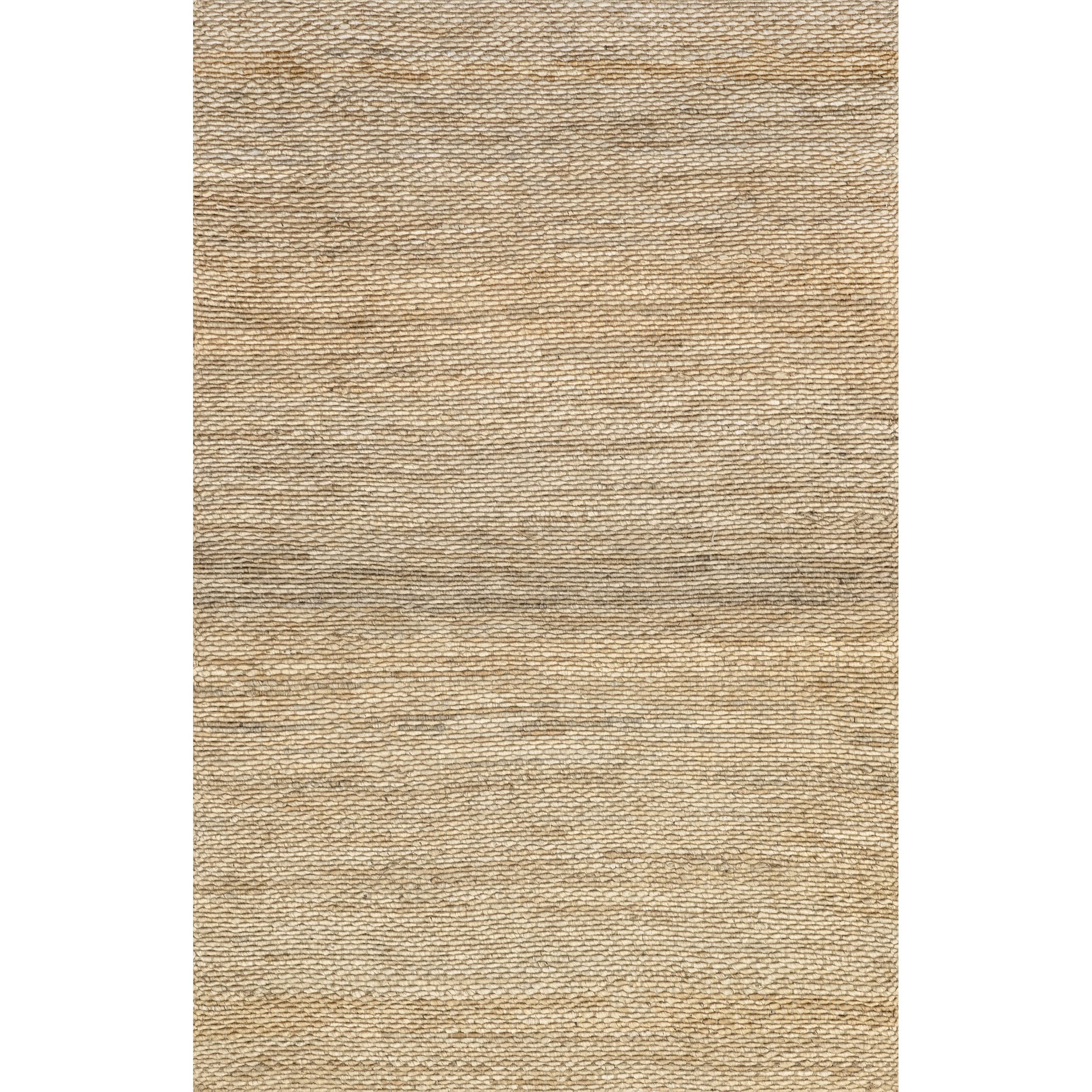 nuLOOM Hailey Hand Woven Jute Accent Rug, 2' x 3', Natural, Rectangular, 0.75" Thick