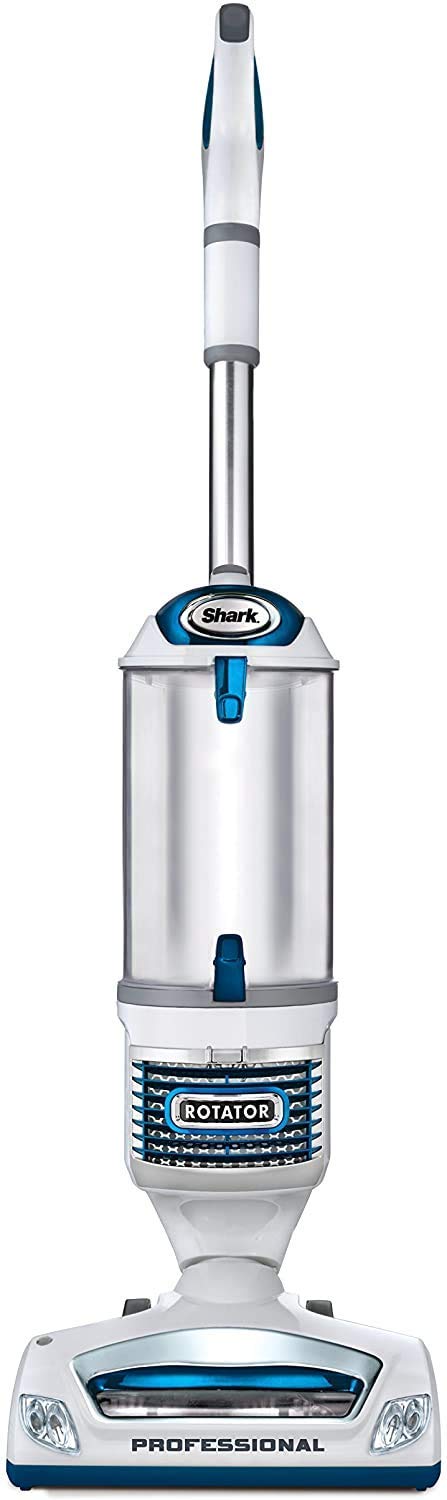 Shark NV500 Rotator Professional Lift-Away Upright Vacuum, Blue (Crevice Tool & Dusting Brush) (Renewed)